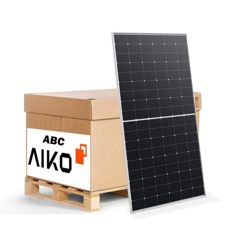 Pallet Solar panel 600w Aiko N Type - Solar panels - Wccsolar