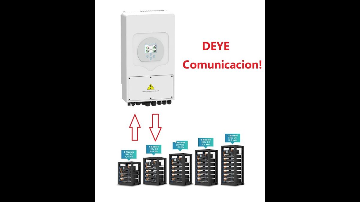 How to Check DEYE Communication with Lithium Batteries Correctly | Wccsolar